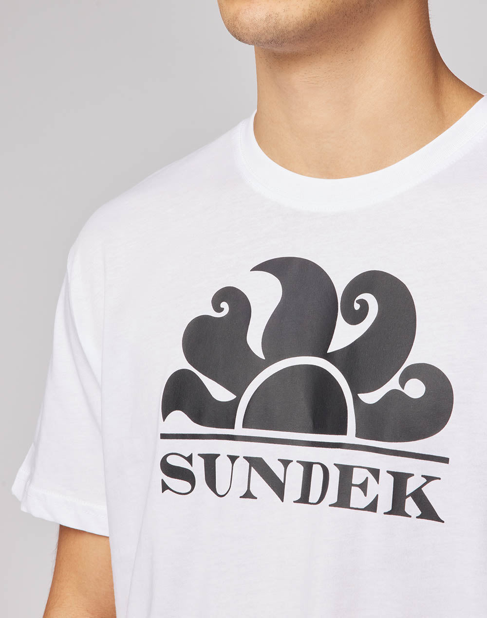 Sundek t-shirt girocollo con stampa logo M021TEJ7800-00605 – SUNDEK