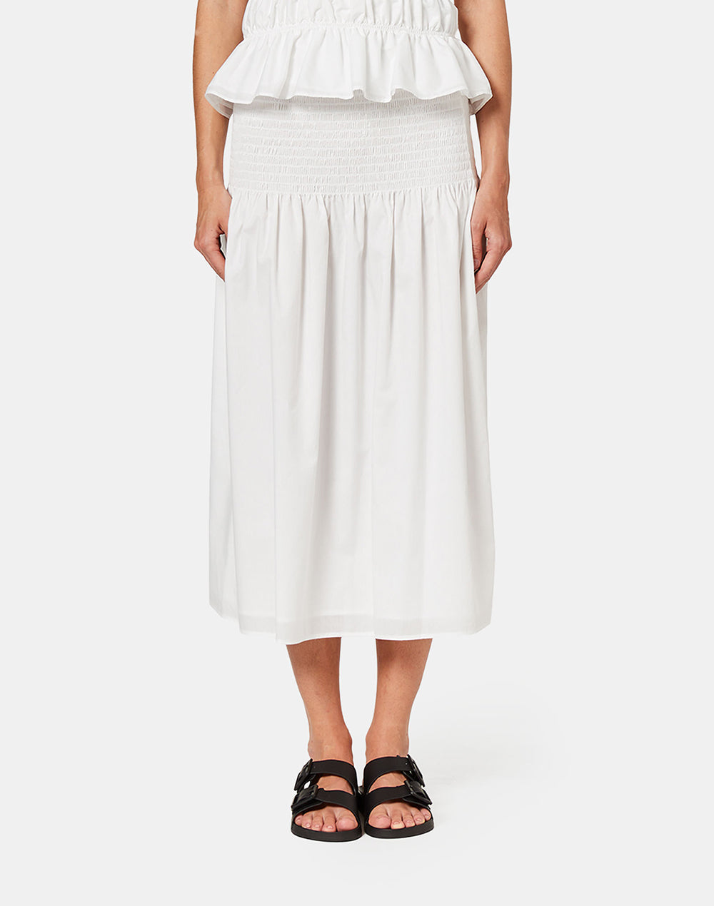 Sundek cotton muslin skirt GW467SKCM200-00600 – SUNDEK